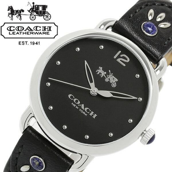 COACH コーチ デランシー Delancey クオーツレディース 腕時計 日常生活防水 14502738コーチは1941年にマンハッタンの小さなロフトで皮革製品の家内工業として始まりました。 今日では世界中で絶大な人気を誇るファッション...