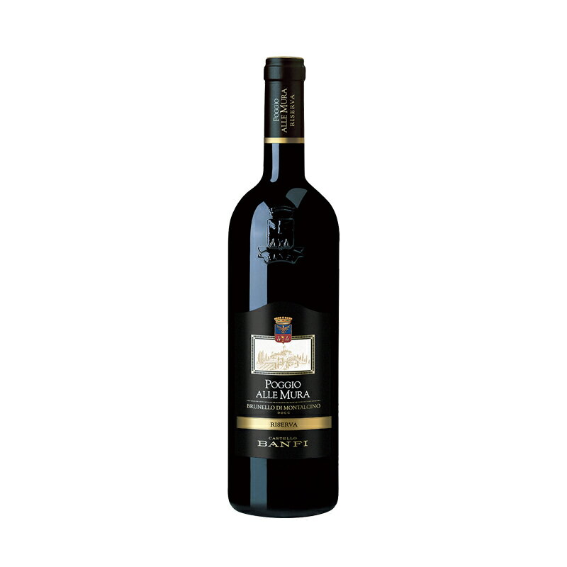 Poggio alle Mura" Brunello di Montalcino Riserva 2010 バンフィ社が創業以来続けてきた土壌とブドウ栽培の分析、サンジョヴェーゼと醸造の成果を具現化したブルネッロ・ディ・モンタルチーノ。リゼ...