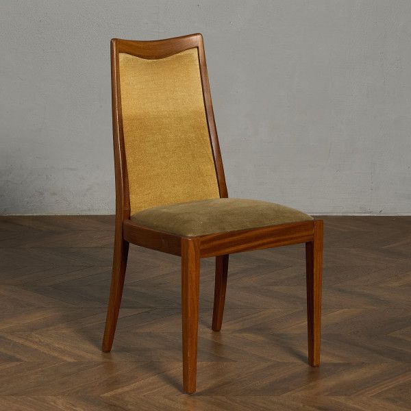 ブランド ジープラン G-PLAN デザイナー レスリー・G・ダンディ Leslie・G・Dandy サイズ（単位mm） - 幅 470 奥行き 520 高さ 935 座高 460 主な素材 - 天然木- モケット地 特記事項 - 経年の変...