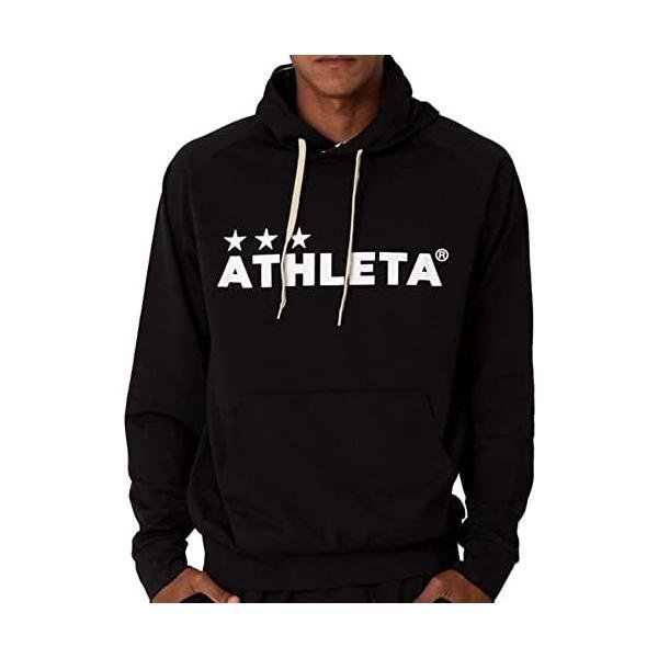 LBLK吸汗速乾性の高いスパンポリエステル杢ニット素材を使用したカラー杢スウェットパーカー 【正規代理店商品】 ●BRAND：ATHLETA(アスレタ) ●品　番：ATH-03360 ●品　名：カラー杢スウェットパーカー ●カラー： ・WH...