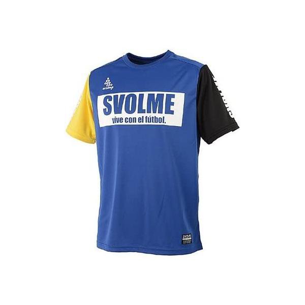 SVOLMEスボルメ バイカラープラシャツ。 フットサルブランド”SVOLME スボルメ ”。 カラーバリエーション豊富の半袖プラクティスシャツ！。