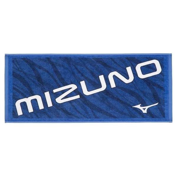 良質の国産タオル、今治製フェイスタオル。大胆なMIZUNOロゴが特徴。