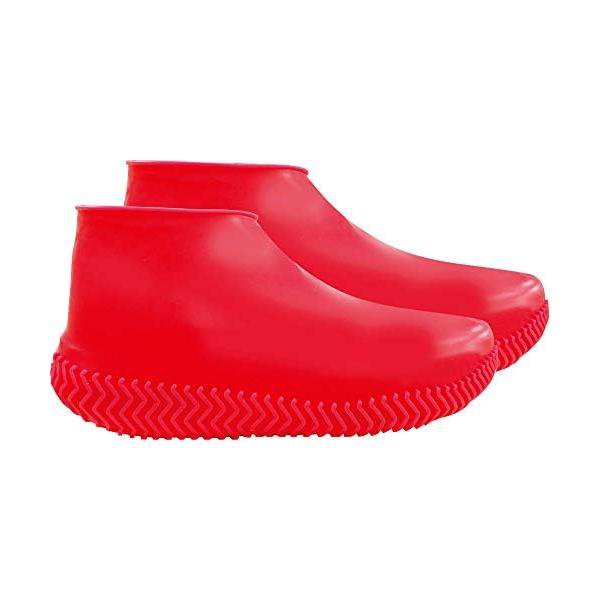 雨の日の必需品防水シューズカバー☆ 防水スプレーなどでは防ぎきれない急な豪雨の時にスニーカーに被せて履けば、スニーカーを雨から守ることができます。商品サイズ (幅×奥行×高さ) :15cm×1cm×24.5cm内容量:175g材質:シリコン