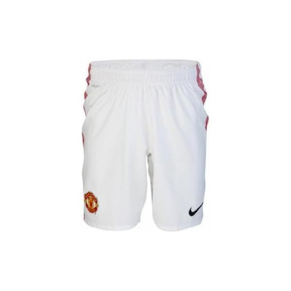 NIKE（ナイキ）マンチェスターユナイテッド 12/13 ショーツ(パンツ) ホーム ジュニア・素材にはサラサラした薄手の吸汗速乾性に優れた素材を使用。・インナーパンツ付き。・腰部分と股下部分には粗めのメッシュを使用。通気性・汗処理に優れて...