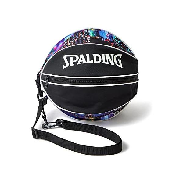 ●ボール1個収納可能なバッグ。ゲーミングカルチャーをイメージさせる、バスケットボールシーンをデジタルに表現したパターンを使用したシリーズ。