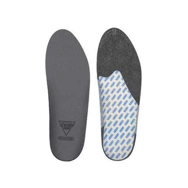 【サッカー専用】 他の競技よりも脚の機能が要求され、さらに脚トラブルも生じやすいサッカー専用に開発されたインソールです。ワンランク上のパフォーマンスを求める方におすすめします。M（26.0-27.0cm）
