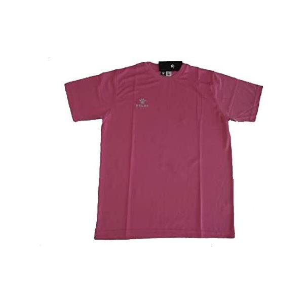 KELMEケルメ 半袖プラクティスシャツ。商品番号 ：78332。カラー ：ピンク（155）。サイズ ：Sサイズ(着丈67cm、身幅53cm、袖丈13.5cm)。素材 ：ポリエステル100%。KELMEケルメ 半袖プラクティスシャツ。フット...