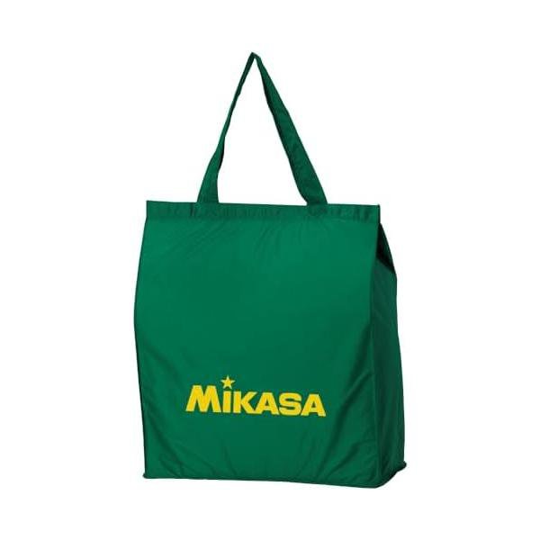 大流行のミカサバッグ コンパクトにたためるホック付、サブバッグに最適です。折りたたみ式でいつでも携帯できる MIKASAの文字がラメタイプ折りたたんだ状態のサイズ/約縦15X横10X厚さ2cm台湾製
