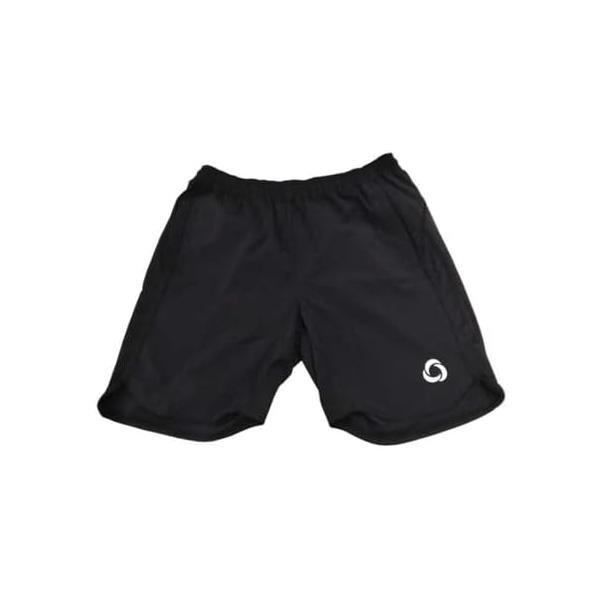 bonera(ボネーラ)のウーブン素材のハーフパンツ。生地はシャカシャカしたポリエステル素材で軽い履き心地。独特な裾口によりスポーティーな雰囲気。両サイドポケット付き。