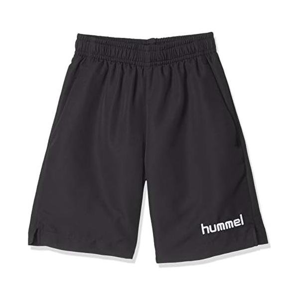 サッカー・フットサルブランドhummel(ヒュンメル)の子供用 トレーニング ハーフパンツ。ダブルウーヴン(2重織)素材で汗によるベタ付きを軽減した、多色展開のプラクティスウーヴンハーフパンツ。【吸汗速乾】素早く汗を吸い上げ、速乾性に優れて...
