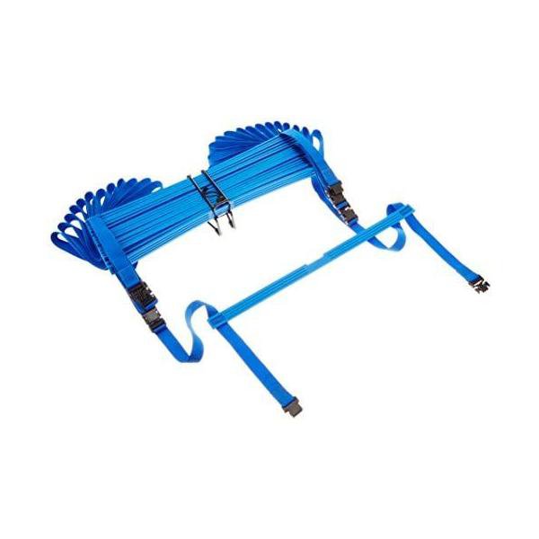 原産国:台湾製長さ:9m(3m×3本) 幅:0.5m×0.5m(1マス)俊敏性などを養う神経系トレーニングに屋内、屋外どちらでも使用可能! (専用ケース付)