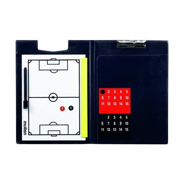 ボードサイズ: 48×32.5cm (折畳時 24×32.5cm)付属品: マグネットコート+黒ペン+メンバー表示用マグネット+番号マグネット赤黒各1枚原産地: 日本製バインダー式のコーチ用作戦盤
