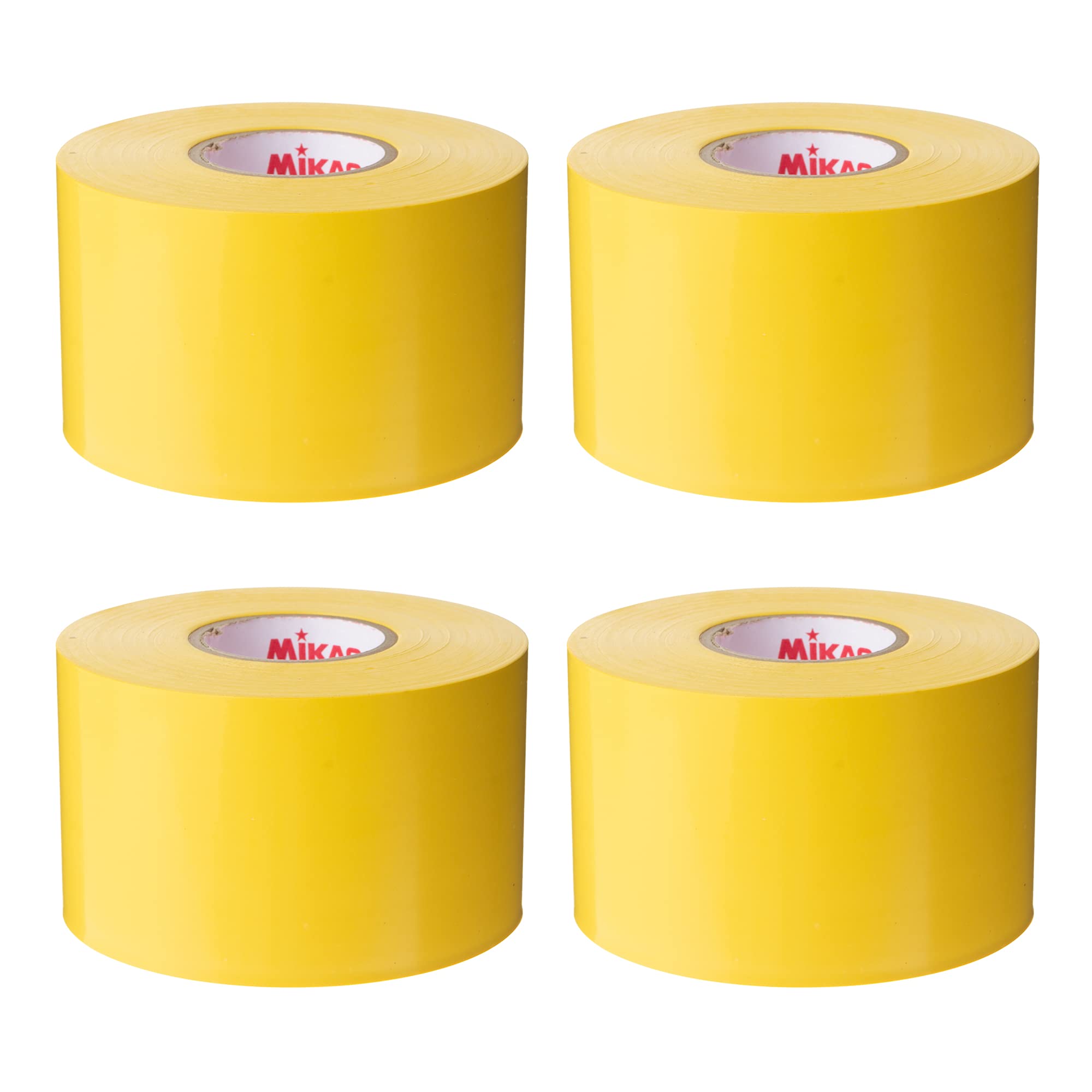ビニールテープ、伸びるタイプ。 伸びるので曲線を引くのに適しています。 寸法：50mm×25m×4巻入(単色) 材質：ビニール 生産国：日本 素材・仕様 注意事項：1箱同色4巻入