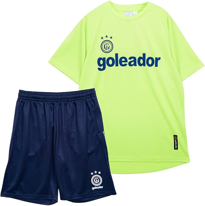 商品説明■　情報1・goleadorからセットアップアイテムが登場。 ・プラシャツ上下セットからナップサックまでの3点セット。 ・140~3Lまでの幅広いサイズ展開でチームウェアとしておすすめ。 ・圧倒的コストパフォーマンスで26ss一押し...