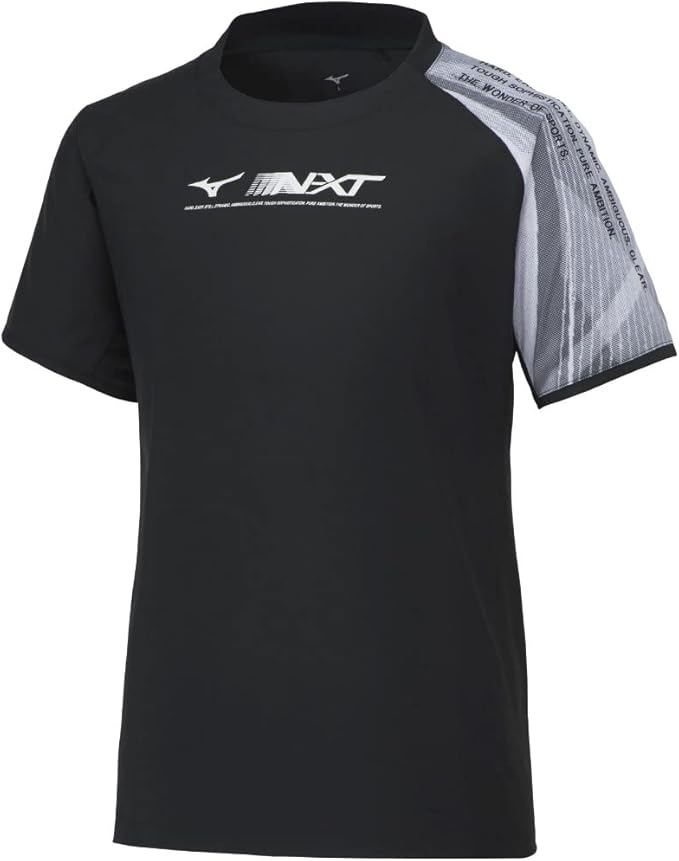 脇に消臭テープを使用したN-x半袖ピステ。■商品特徴RB:ラバープリント■機能StandardFitデオドランテープ■デザイン・シルエットスタンダードシルエット■商品サイズ胸回り:L寸106cm 着丈:L寸70cm■組成ポリエステル100%...