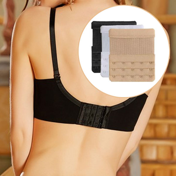 ＼ お気に入りのブラを ずっと快適に ／ 体型の変化や妊娠中 むくみなどで きつい と感じたアンダーを即解決 伸縮ゴム付きのホックが 体の動きに合わせてしなやかにフィットします まとめ買いでさらにお得に！ ★今だけ限定！3点以上を一度にお買...