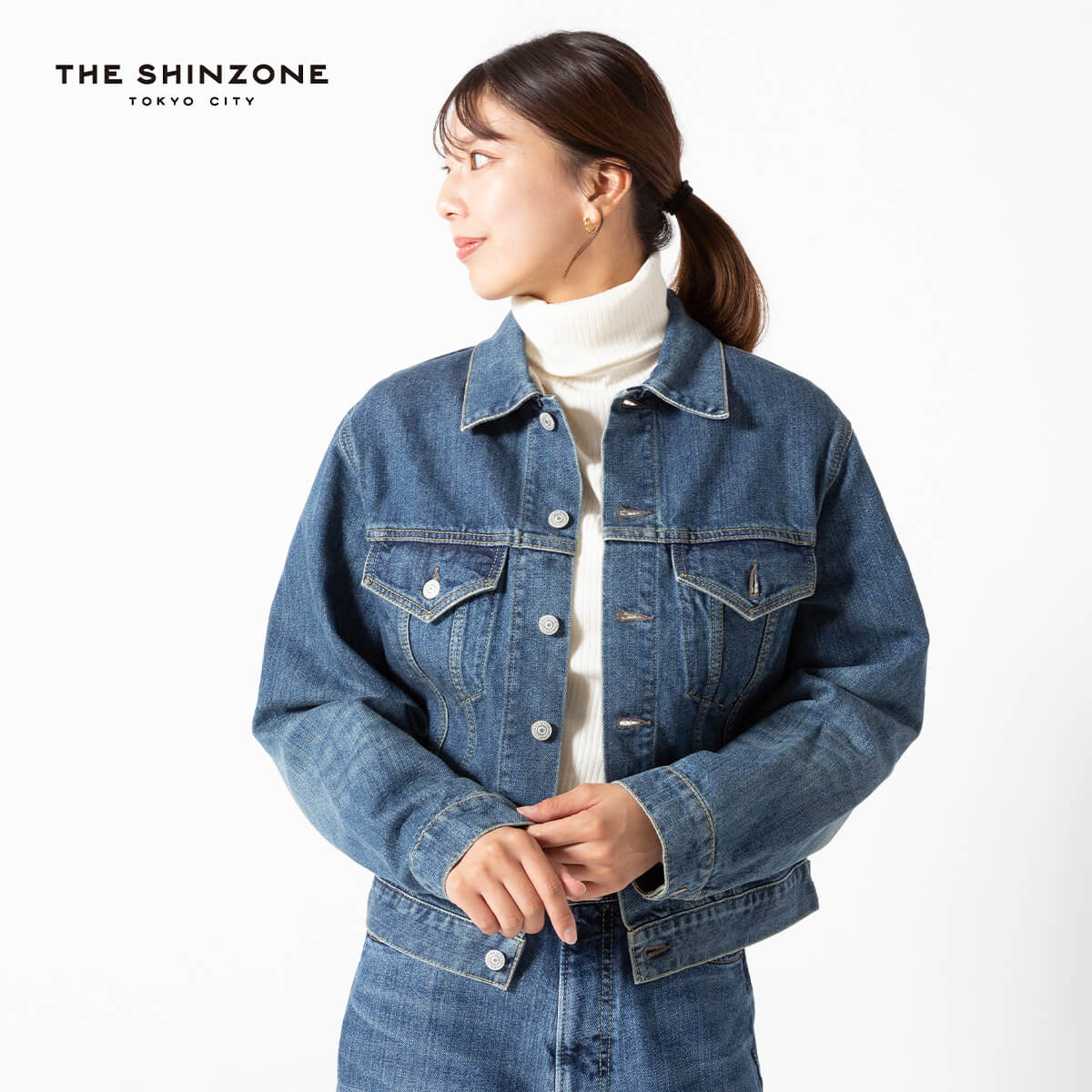 楽天市場】shinzone デニムジャケットの通販 楽天市場】shinzone デニムジャケットの通販