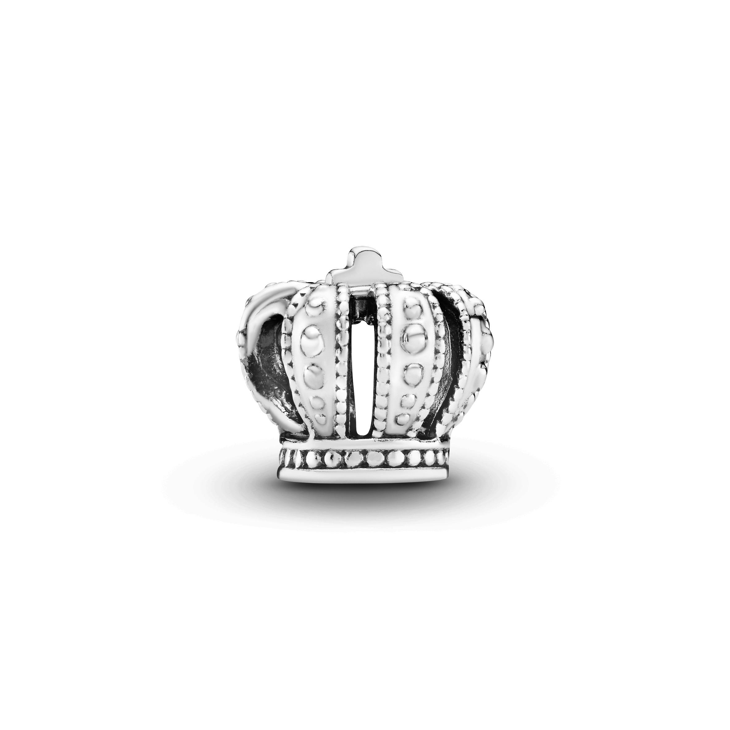 パンドラ チャーム レディース Regal Crown イエロー シルバー 790930 PANDORA リーガルクラウン 立体的なフォルム 繊細な装飾 王冠モチーフ 気品あふれるデザイン Momentsアクセサリーに対応 ブレスレット ネ...