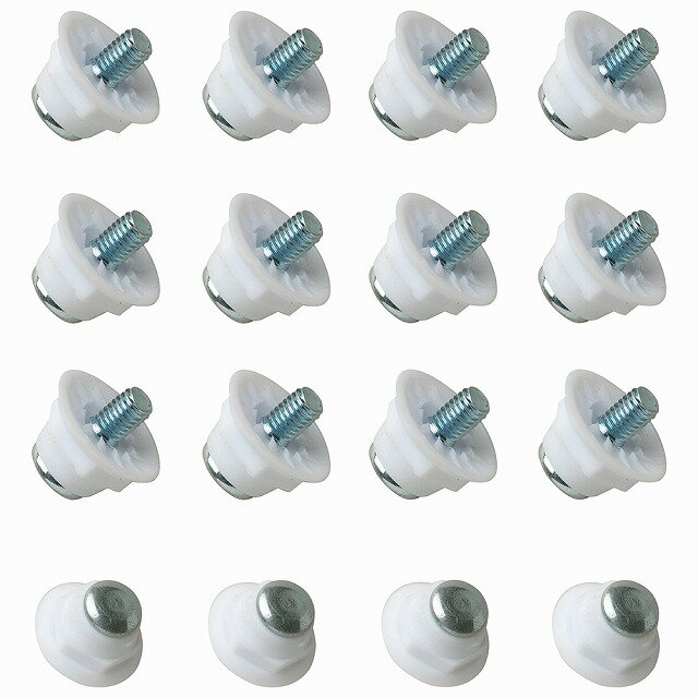 11mm×12本、13mm×4本入り取替スチールトップスタッド。 ・11mm×12本、13mm×4本入り（16本セット） ・6角レンチ使用 ・サッカー／ラグビー兼用 ※交換されるシューズに適合しているサイズがどうかをご確認の上、ご注文下さい...