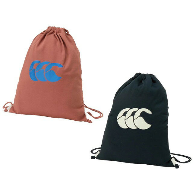 コットンにリサイクルポリエステルをブレンドしたRUGGER LOOP(ラガーループ)、ラグビージャージーと同じ素材を使用したナップサックです。 表面にブランドロゴをプリント加工しています。 【素材】 コットン60％、ポリエステル40％ 【素...