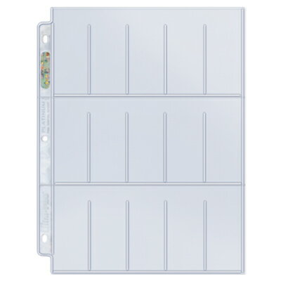 ●タバコサイズ用のカード等を保存するためのシートです ●3穴です ●シートサイズ：縦28.8cm × 横22.6cm ●ポケットサイズ：縦9.3cm × 横3.9cm ●シート100枚入りBox