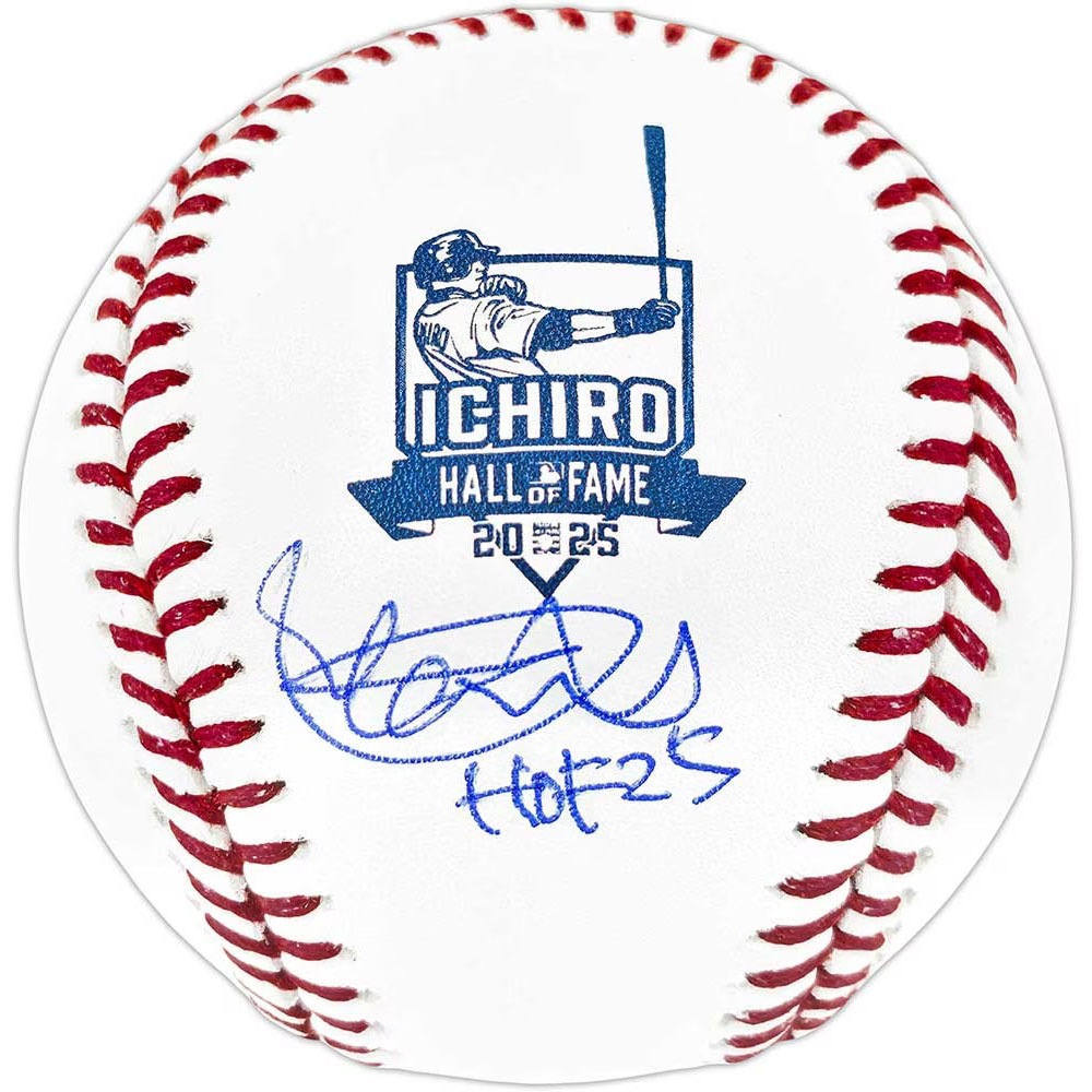 ★イチロー選手の直筆サイン入りICHIROホール・オブ・フェイム2025記念球 "HOF 25"インスクリプション入りが入荷致しました！！ 【ボール】Rawlings Ichiro Hall of Fame 2025 記念球 ●Becket...
