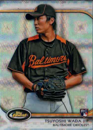 2012年Topps社発売のカードより出る和田毅のメジャーリーグでのルーキーカード和田毅　カードNo．74　