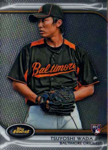 2012年Topps社発売のカードより出る和田毅のメジャーリーグでのルーキーカード和田毅　カードNo．74　