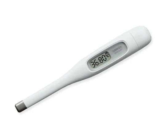 【入数】 1個 【測定方式】 実測 【測定範囲】 32.00～42.00℃ 【体温表示】 4桁＋℃表示、0.01℃毎 【耐用期間】 5年 【電池寿命】 約1100回以上（1日5分間使用で約3年間） 【サイズ】 本体質量(g)：約13(電池含...