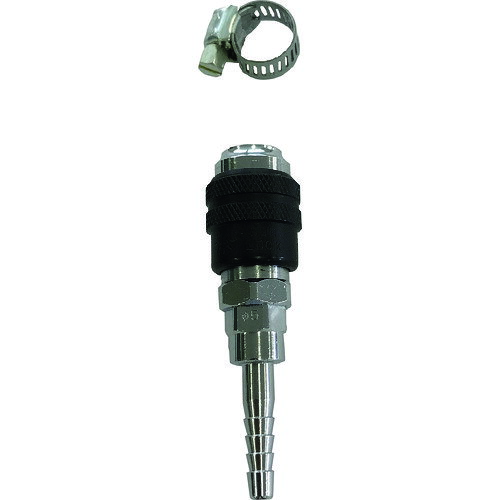 ●ホース接続カプラ(ホースバンド付)／ワンショット金具酸素用 質量・質量単位 ●67.0g 【メーカー名】BBKテクノロジーズ（株） 【メーカー品番】C7