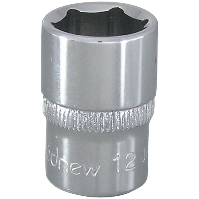 ●ソケットには細かく縦にローレットを施し掴み易く、また指先で回し易い。●サイズは5.5mm〜14mmまでフルラインナップ。【両接触タイプの特徴】ボルトナットの角を摩耗させず、面と面の接触でレンチのトルクアップを実現サイズ：12L：25D：16.8