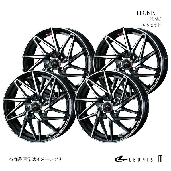 ■商品コード0040562×4 ■メーカーWEDS WHEEL/ウェッズホイール ■ブランドLEONIS レオニス ■商品名LEONIS IT レオニス アイティー ■製品アルミホイール(※タイヤは付属しません) ■本数4本セット ■リム径...