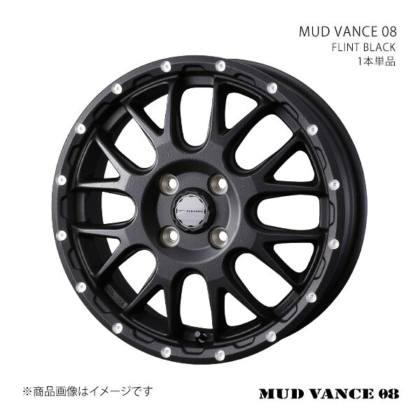 ■商品コード0041123 ■メーカーWEDS WHEEL/ウェッズホイール ■ブランドWEDS ADVENTURE ウェッズ アドベンチャー ■商品名MUD VANCE 08 マッドヴァンス ゼロエイト ■製品アルミホイール(※タイヤは付...