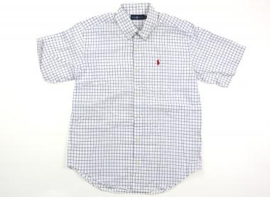 　ブランド 　Ralph Lauren(ラルフローレン) 　カテゴリー 　シャツ・ブラウス 　サイズ 　160サイズ 　色 　白・紺・チェック柄 　状態 　★★★★ 　記名 　なし 　ジャンル 　Boy 実際のサイズ表記は160cmです。全...