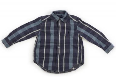 　ブランド 　POLO RALPH LAUREN(ポロラルフローレン) 　カテゴリー 　シャツ・ブラウス 　サイズ 　100サイズ 　色 　紺・ミントブルー・チェック柄 　状態 　★★★ 　記名 　なし 　ジャンル 　Boy 全体に色あせ・...