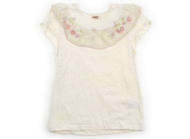 　ブランド 　Souris(スーリー) 　カテゴリー 　Tシャツ・カットソー 　サイズ 　140サイズ 　色 　オフホワイト 　状態 　★★ 　記名 　なし 　ジャンル 　Girl フリルはブラウス素材。薄いシミが複数見られ、毛羽立ち・洗い...