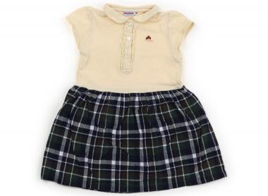 　ブランド 　miki HOUSE(ミキハウス) 　カテゴリー 　ワンピース 　サイズ 　110サイズ 　色 　クリーム・ネイビー・グリーン・チェック 　状態 　★★★★ 　記名 　なし 　ジャンル 　Girl 鹿の子素材とコットン地。目立...