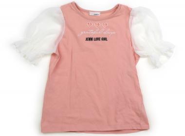 　ブランド 　JENNI(ジェニィ) 　カテゴリー 　Tシャツ・カットソー 　サイズ 　150サイズ 　色 　ピンク、白 　状態 　★★★ 　記名 　なし 　ジャンル 　Girl 袖はシースルーデザイン。胸にハート型のカットアウトがあります...