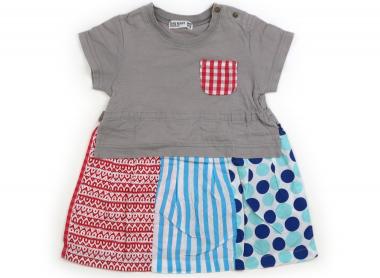 　ブランド 　Rag Mart(ラグマート) 　カテゴリー 　ワンピース 　サイズ 　80サイズ 　色 　サンドベージュ・レド・ブルー柄切り替え 　状態 　★★★ 　記名 　なし 　ジャンル 　Girl 裏地はありません。全体に色あせ・毛羽...