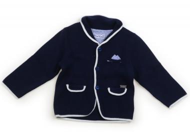 　ブランド 　Mayoral(マヨラル) 　カテゴリー 　カーディガン 　サイズ 　80サイズ 　色 　青、白 　状態 　★★★ 　記名 　なし 　ジャンル 　Boy 飾りポケットのあるデザインです。色褪せや毛羽立ちなど使用感はありますが、...