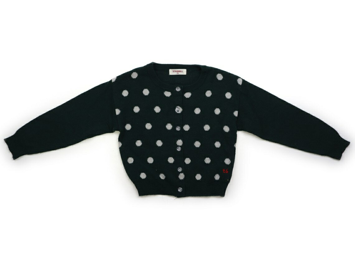 　ブランド 　TINKERBELL(ティンカーベル) 　カテゴリー 　カーディガン 　サイズ 　110サイズ 　色 　グリーン 　状態 　★★ 　記名 　なし 　ジャンル 　Girl アクリル・ウール素材のニット地。全体的に毛羽立ち・毛玉感...