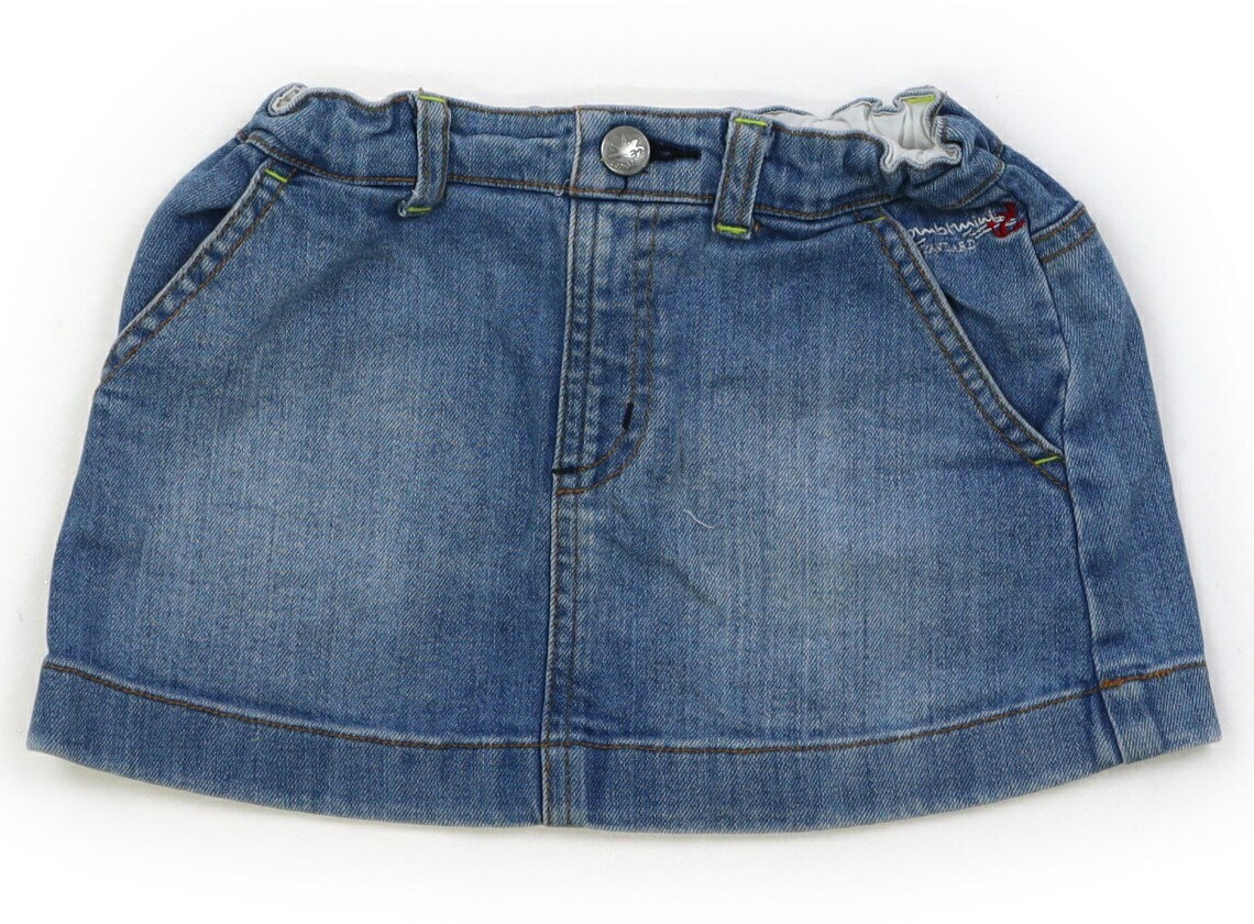 　ブランド 　Combimini(コンビミニ) 　カテゴリー 　スカート 　サイズ 　95サイズ 　色 　ブルー・黄 　状態 　★★ 　記名 　なし 　ジャンル 　Girl サイズ調整ゴムが付いています。デニム特有の色落ち感と黄ばみがありま...