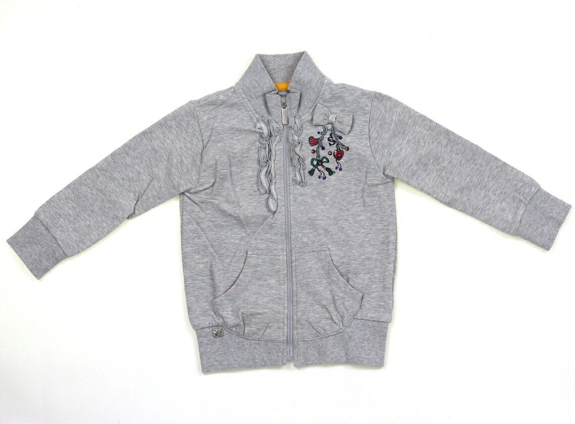 　ブランド 　sarabanda(サラバンダ) 　カテゴリー 　トレーナー・プルオーバー 　サイズ 　95サイズ 　色 　ライトグレー 　状態 　★★★ 　記名 　なし 　ジャンル 　Girl 実際のサイズ表記は98cmです。ラインストーン...