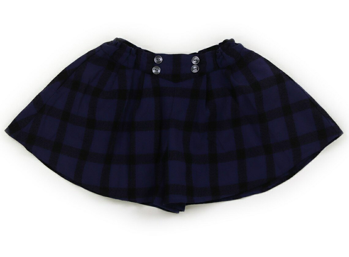 　ブランド 　pom ponette(ポンポネット) 　カテゴリー 　キュロット 　サイズ 　110サイズ 　色 　ブルー・ブラックチェックx 　状態 　★★ 　記名 　なし 　ジャンル 　Girl サイズ調整ゴムが付いています。裏地付き。...