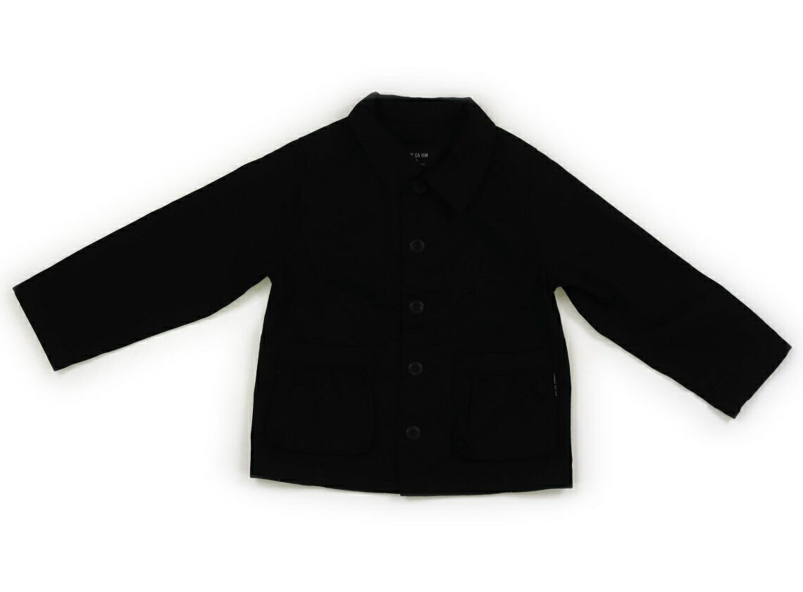 　ブランド 　COMME CA ISM(コムサイズム) 　カテゴリー 　ブルゾン・Gジャン 　サイズ 　110サイズ 　色 　ブラック 　状態 　★★★ 　記名 　なし 　ジャンル 　Girl 綿・ポリエステル地で、替えボタン付き。ボタンの...