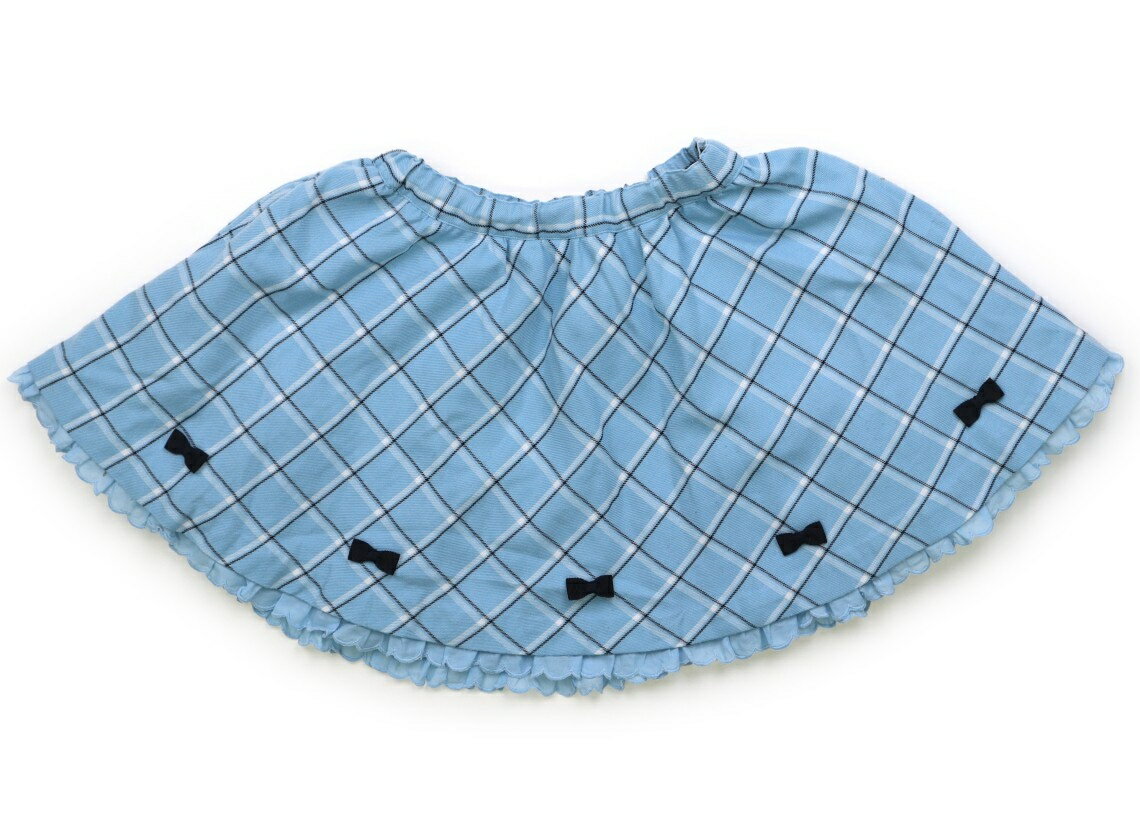　ブランド 　pom ponette(ポンポネット) 　カテゴリー 　スカート 　サイズ 　120サイズ 　色 　チェック柄、水色 　状態 　★★★ 　記名 　なし 　ジャンル 　Girl ウエストは総ゴム、サイズ調整ゴムが付いています。ポ...