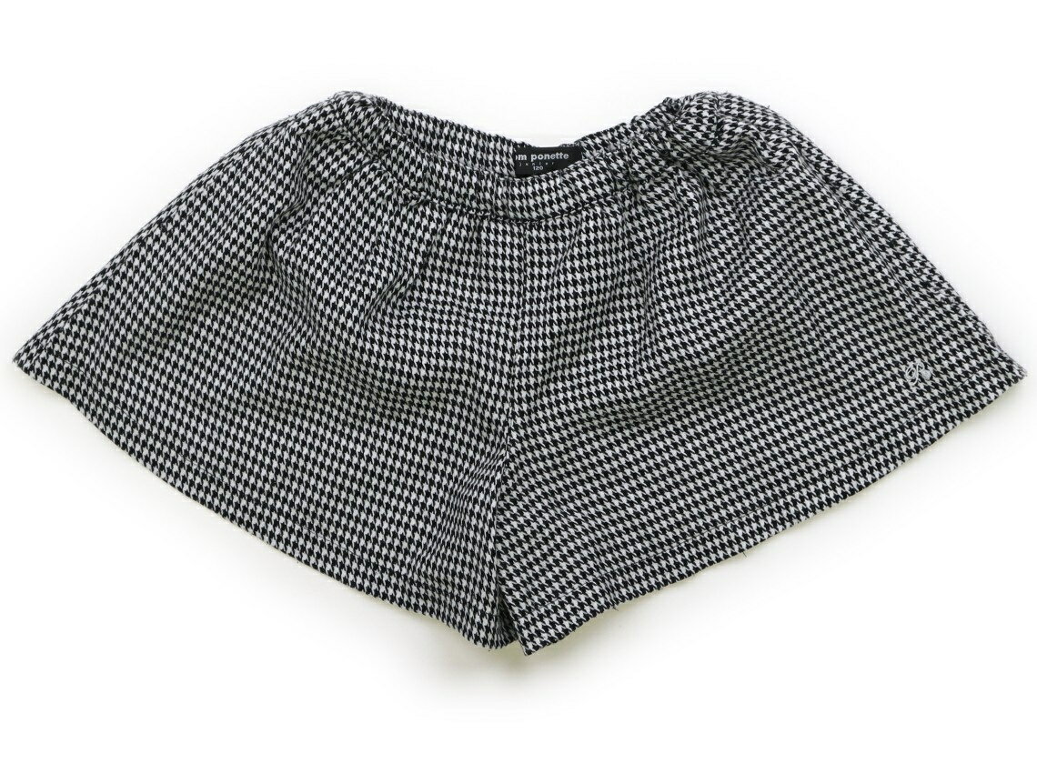 　ブランド 　pom ponette(ポンポネット) 　カテゴリー 　スカート 　サイズ 　120サイズ 　色 　黒・白・柄 　状態 　★★★ 　記名 　なし 　ジャンル 　Girl 全体的に細かい毛玉があります。ウエストはサイズ調節可能な...