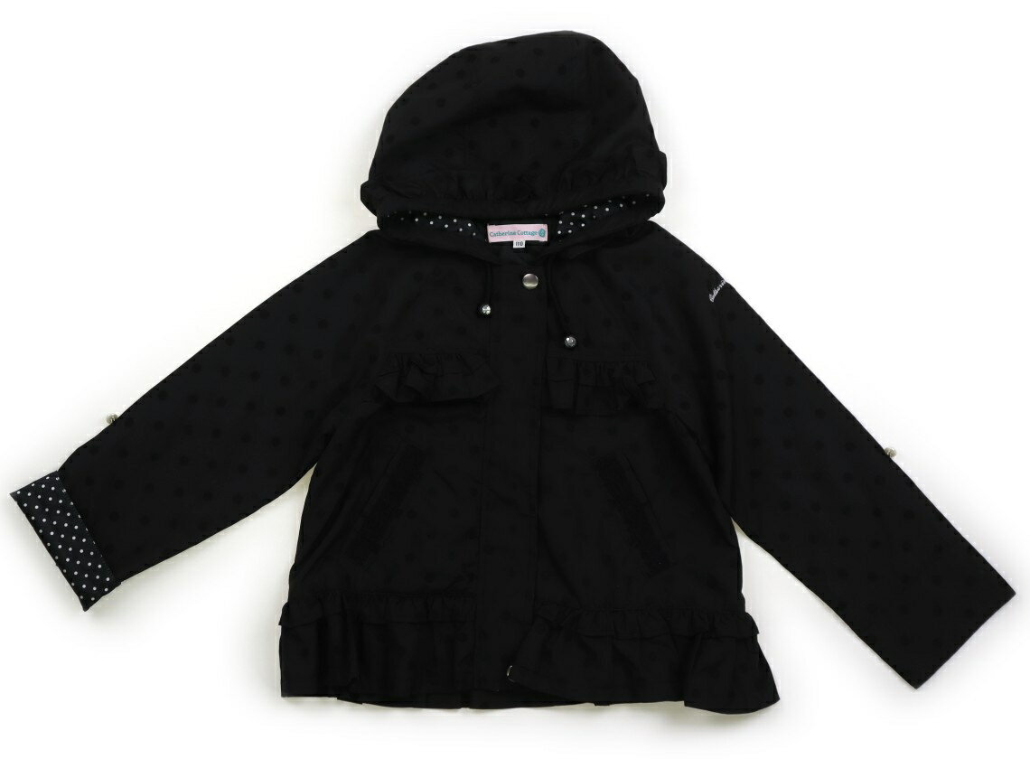 　ブランド 　Catherine Cottage(キャサリン・コテージ) 　カテゴリー 　ブルゾン・Gジャン 　サイズ 　110サイズ 　色 　ドット柄、ブラック 　状態 　★★★ 　記名 　なし 　ジャンル 　Girl フロッキープリント...