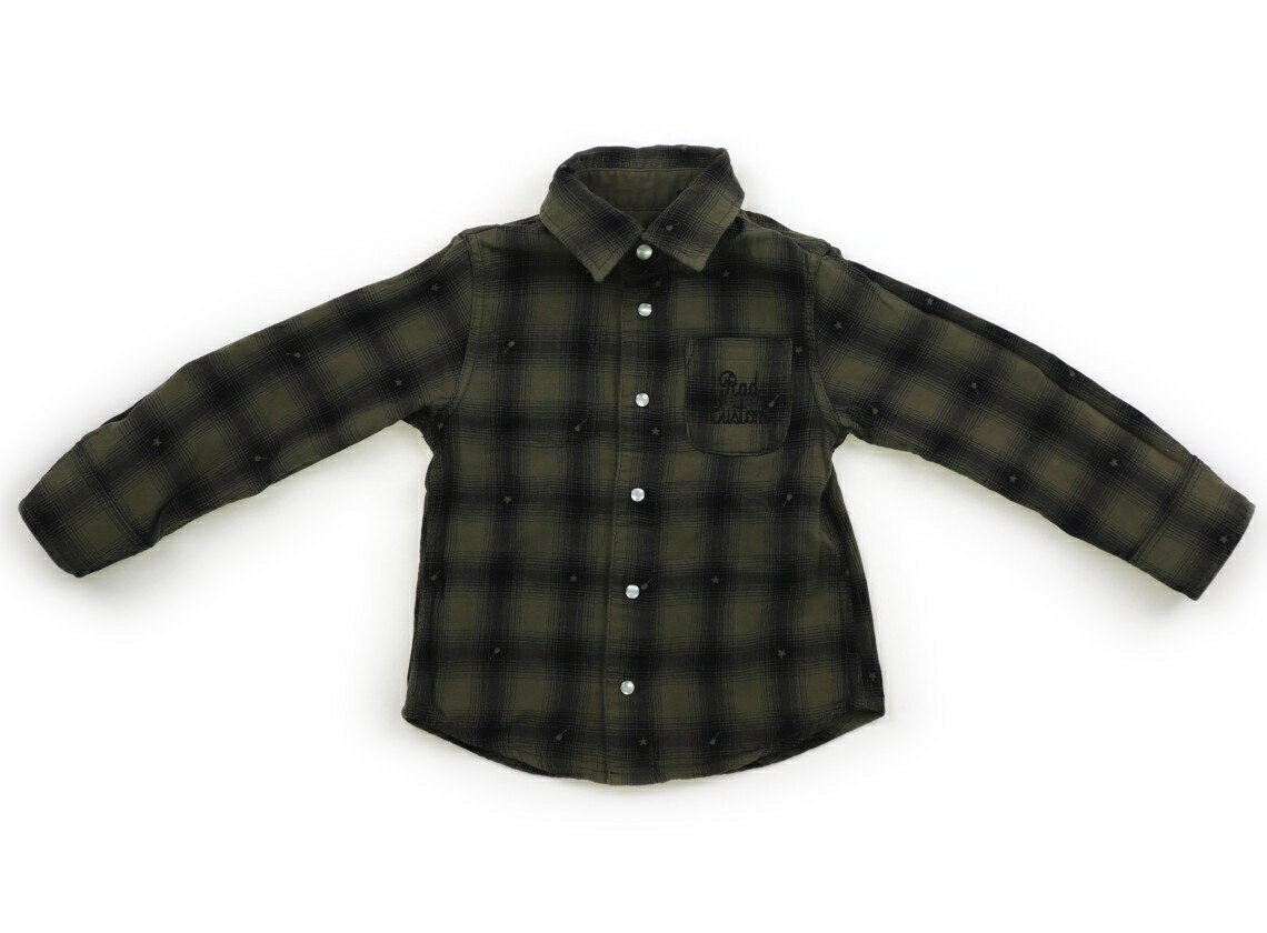 　ブランド 　RAD CUSTOM(ラッドカスタム) 　カテゴリー 　シャツ・ブラウス 　サイズ 　100サイズ 　色 　カーキ・ブラック・チェック 　状態 　★★★ 　記名 　なし 　ジャンル 　Boy 綿100％。リバーシブル仕様。無地...