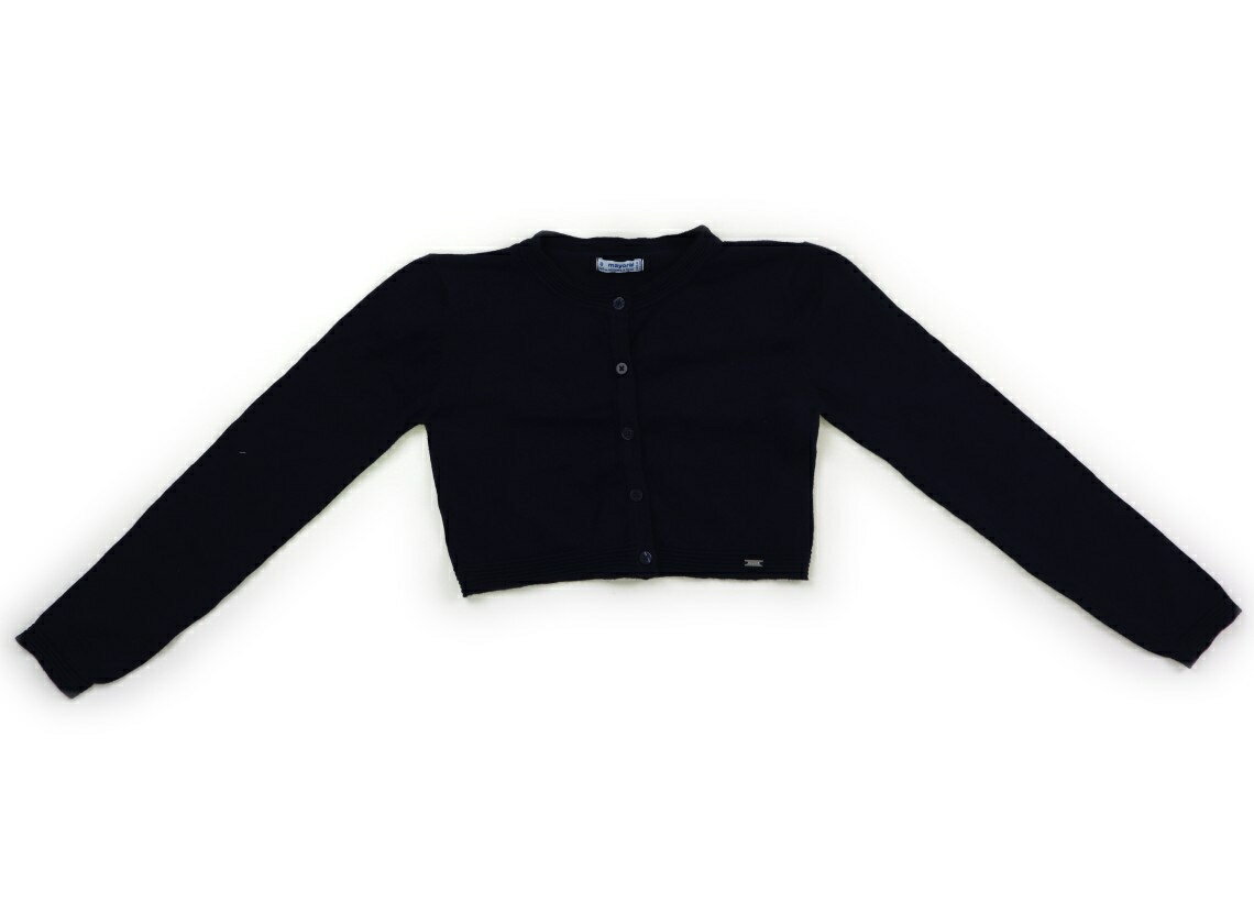 　ブランド 　Mayoral(マヨラル) 　カテゴリー 　カーディガン 　サイズ 　120サイズ 　色 　ネイビー 　状態 　★★★ 　記名 　なし 　ジャンル 　Girl コットン・ナイロン・ポリウレタン素材のニット地。実際のサイズ表記は...